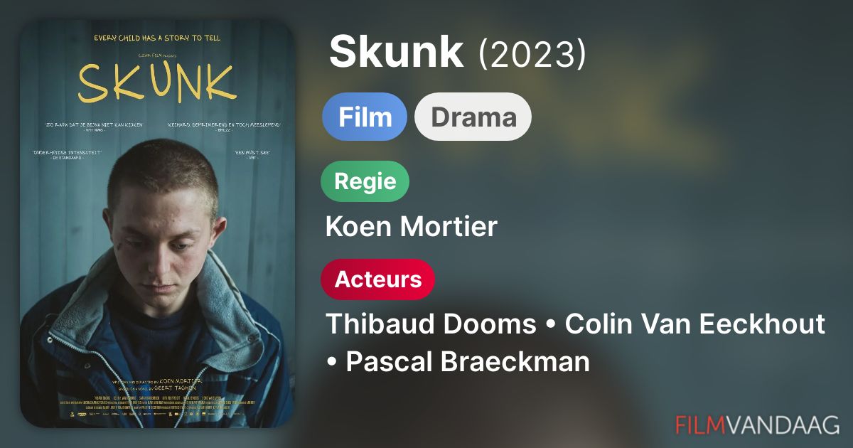 Skunk (film, 2023) - FilmVandaag.nl