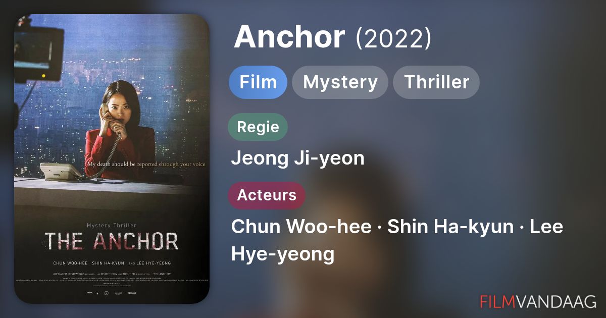 Anchor (film, 2022) - FilmVandaag.nl