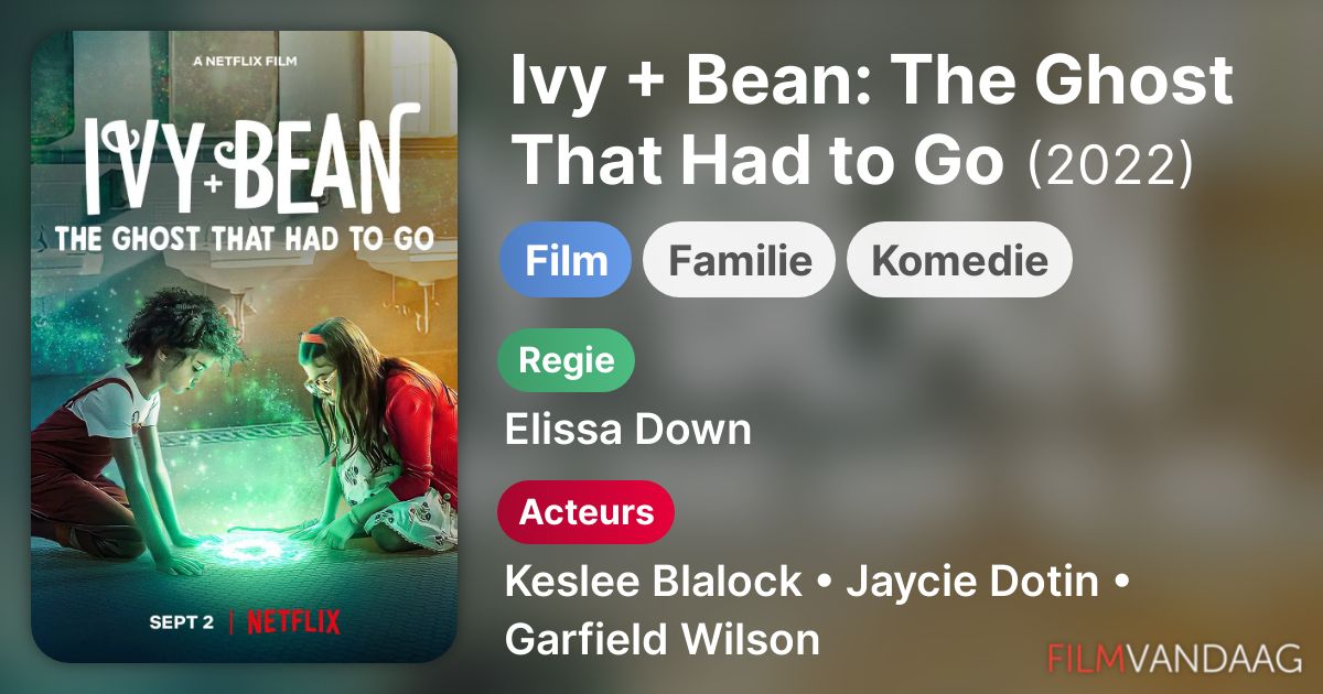 Ivy + Bean: The Ghost That Had to Go (film, 2022) - FilmVandaag.nl