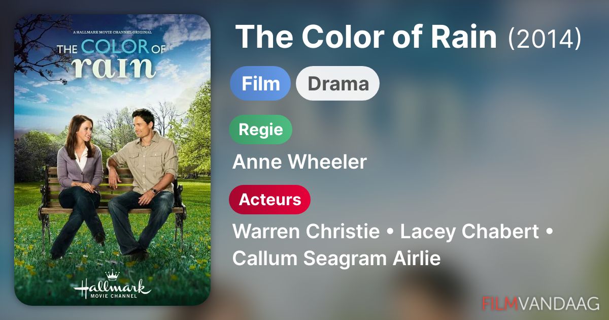 The Color of Rain (film, 2014) - FilmVandaag.nl