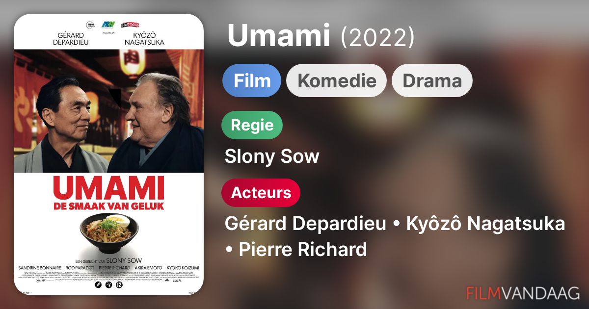 Umami (film, 2022) - FilmVandaag.nl