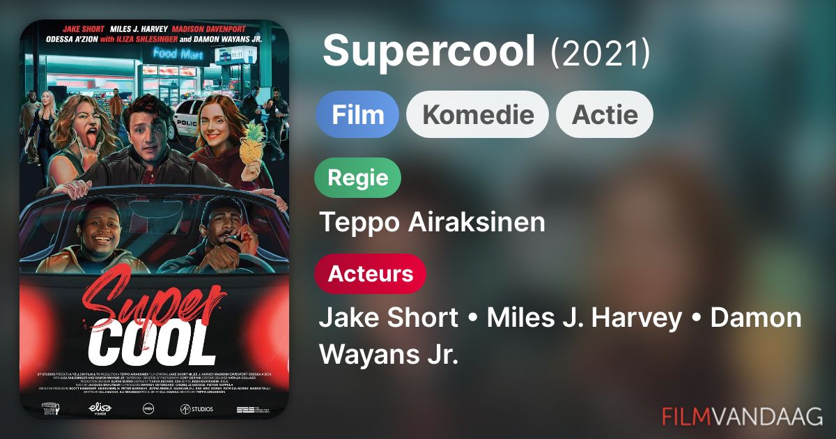 Supercool (film, 2021) - FilmVandaag.nl
