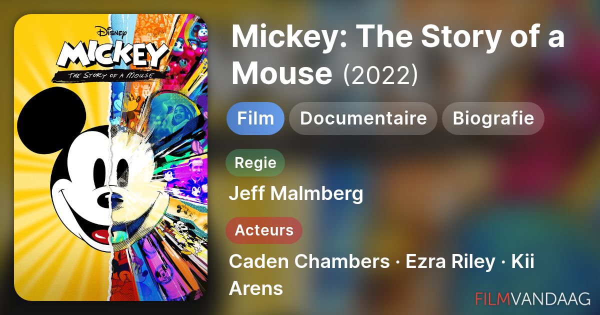 Mickey: The Story of a Mouse (film, 2022) - FilmVandaag.nl