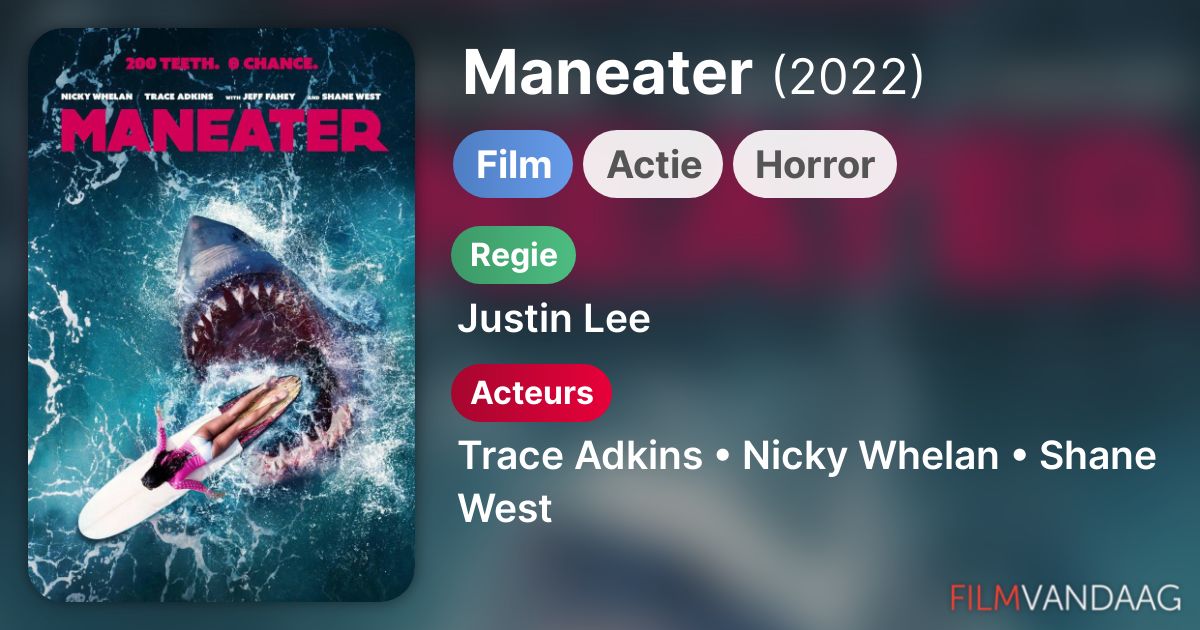 Maneater (film, 2022) - FilmVandaag.nl