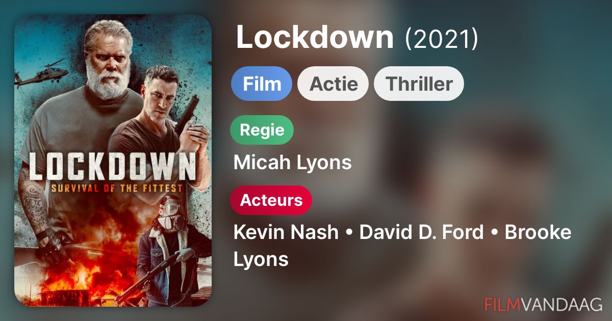 Lockdown (film, 2021) - FilmVandaag.nl