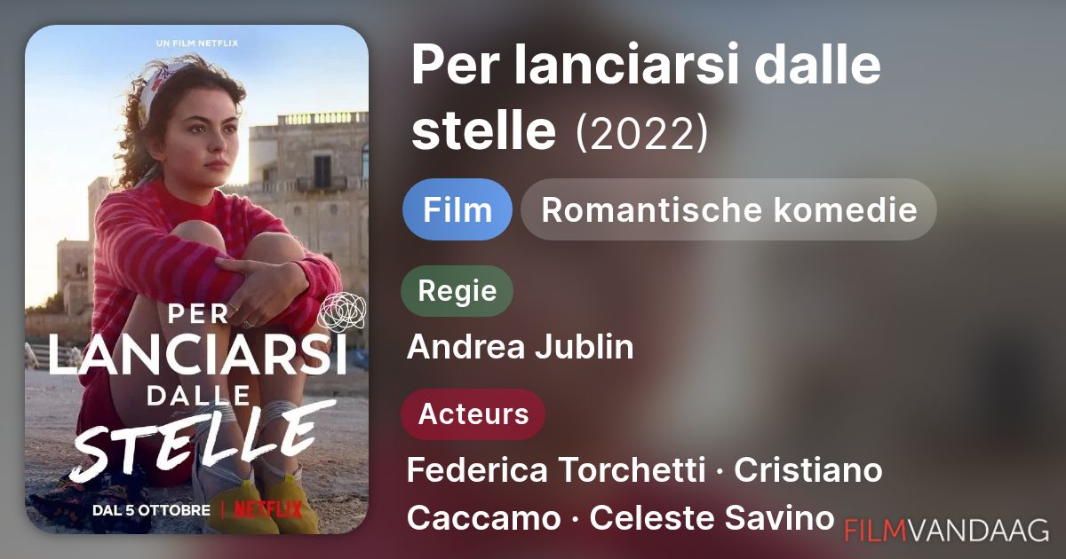Per lanciarsi dalle stelle (film, 2022) - FilmVandaag.nl