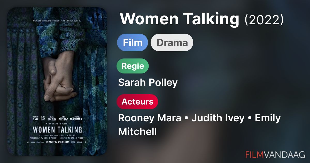 Women Talking (film, 2022) - FilmVandaag.nl