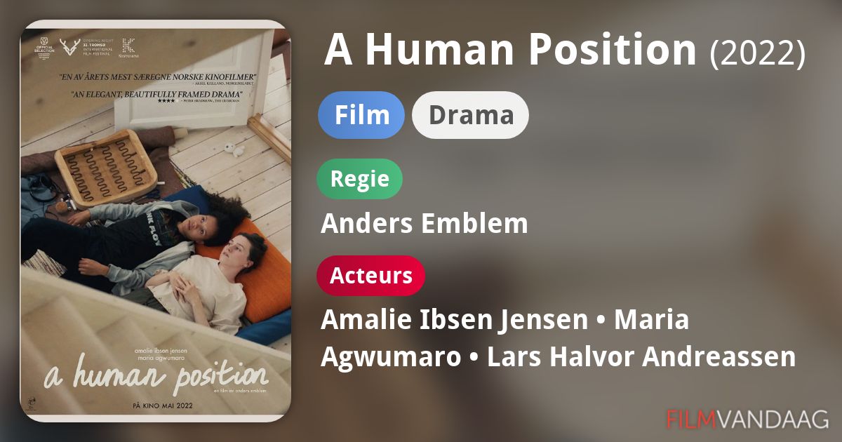 A Human Position (film, 2022) - FilmVandaag.nl