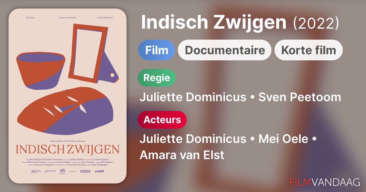 Indisch Zwijgen (film, 2022) - FilmVandaag.nl