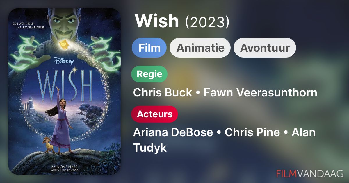 Wish (film, 2023) - FilmVandaag.nl