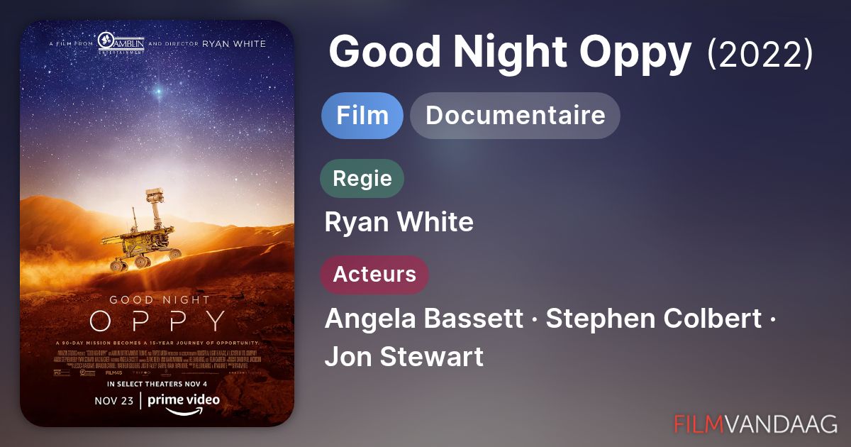 Good Night Oppy (film, 2022) - FilmVandaag.nl