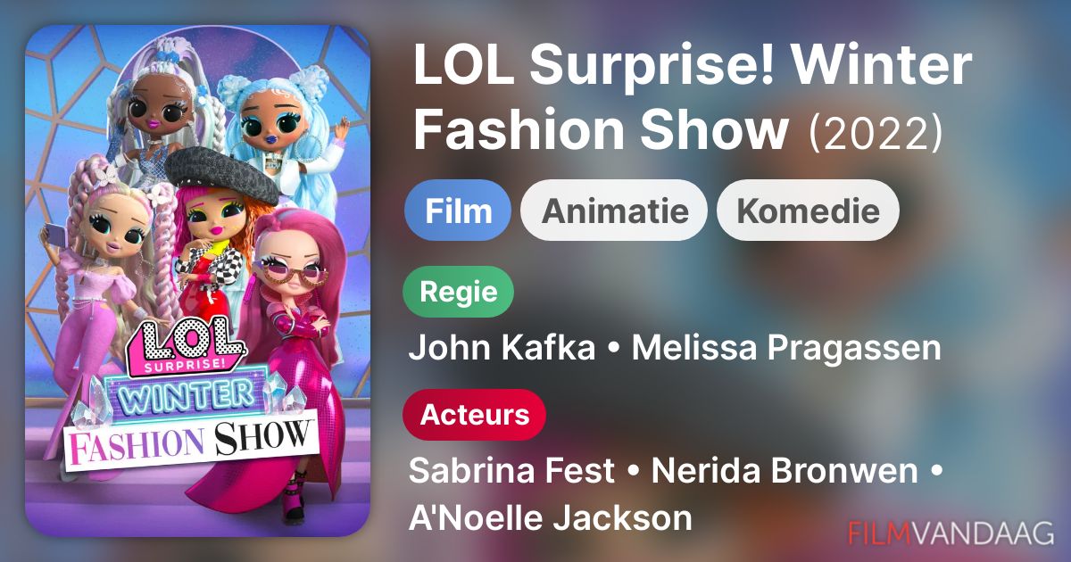 LOL Surprise! Winter Fashion Show (film, 2022) - FilmVandaag.nl