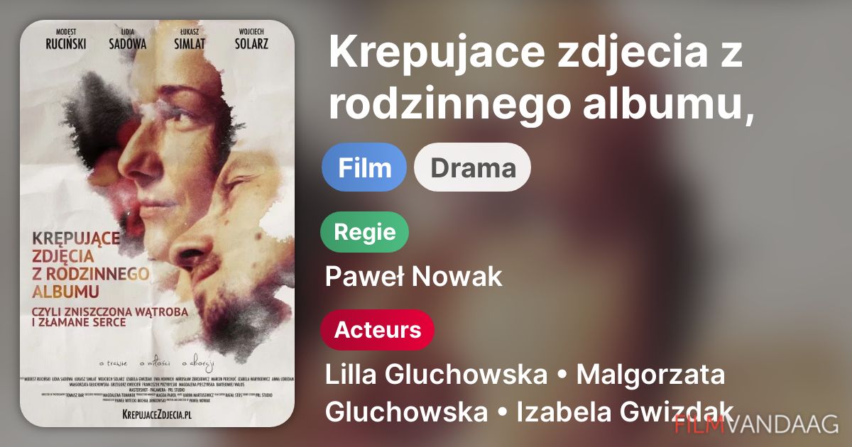Krepujace zdjecia z rodzinnego albumu, czyli zniszczona watroba i ...