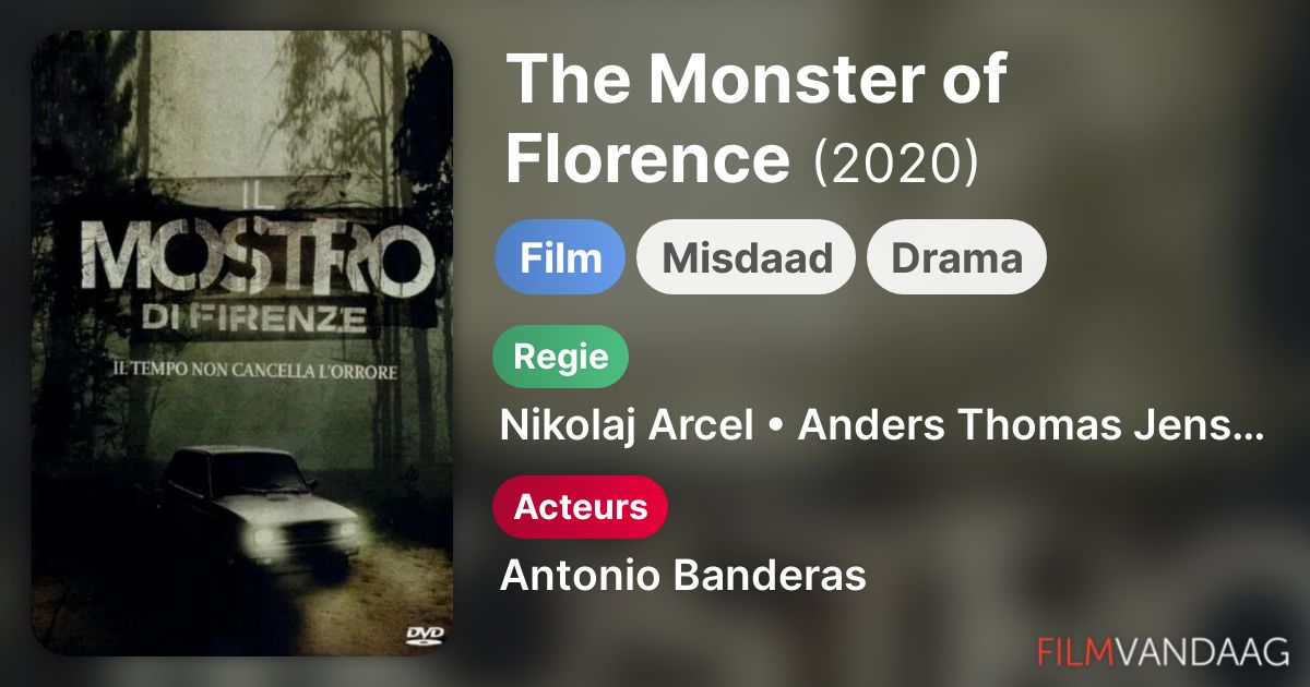 The Monster of Florence (film, 2020) - FilmVandaag.nl