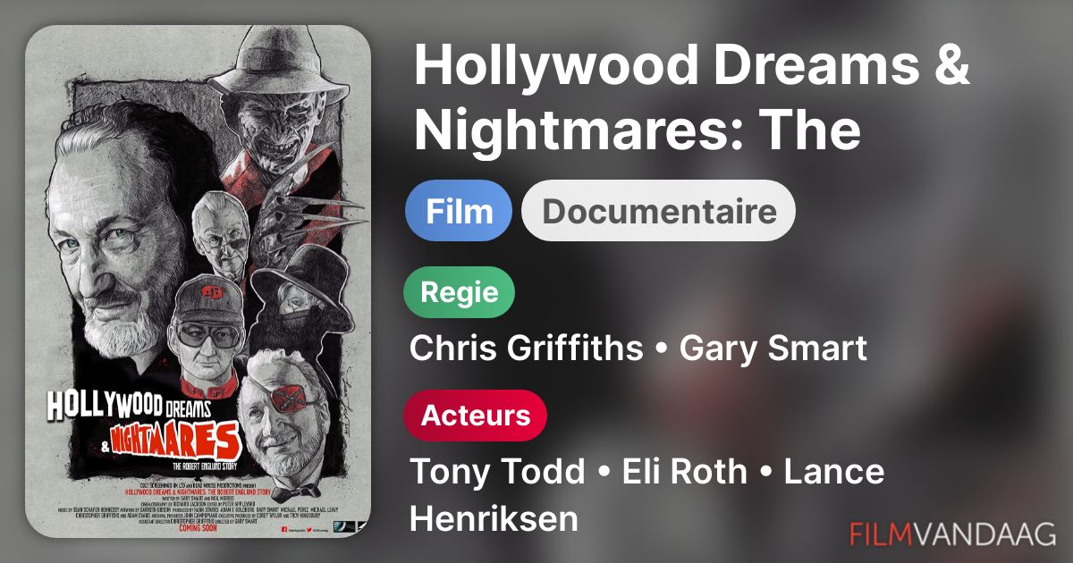 Hollywood Dreams & Nightmares: The Robert Englund Story (film, 2022 ...