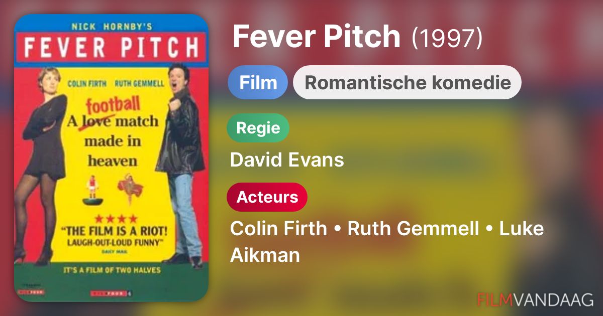 Fever Pitch (film, 1997) - FilmVandaag.nl