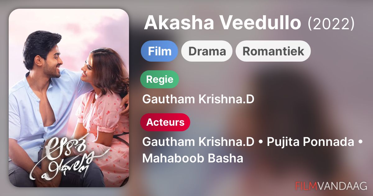 Akasha Veedullo (film, 2022) - FilmVandaag.nl