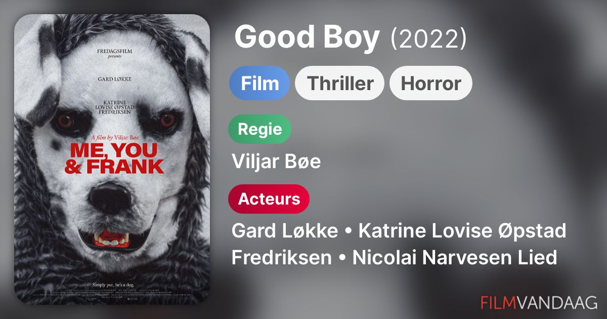 Good Boy (film, 2022) - FilmVandaag.nl