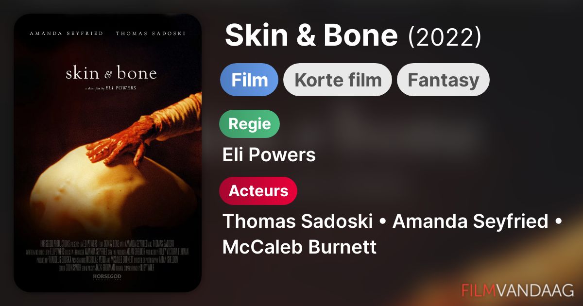 Skin & Bone (film, 2022) - FilmVandaag.nl