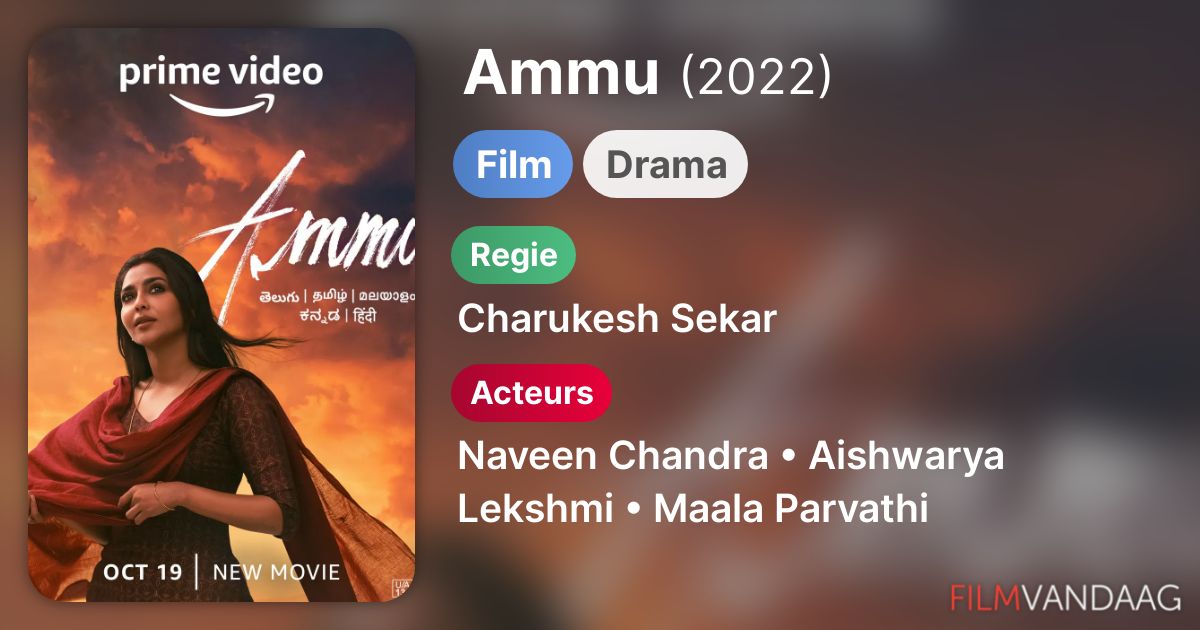 Ammu (film, 2022) - FilmVandaag.nl