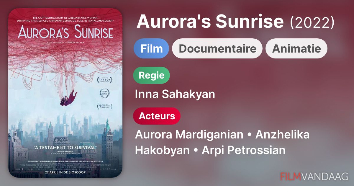 Aurora's Sunrise (film, 2022) - FilmVandaag.nl
