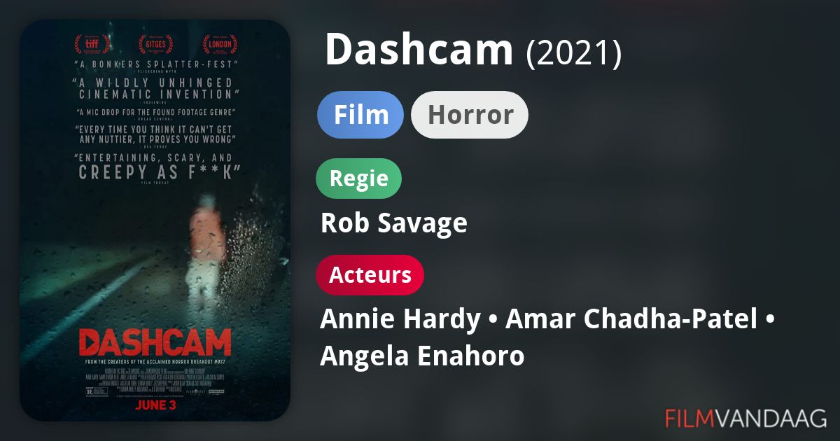 Dashcam (film, 2021) - FilmVandaag.nl