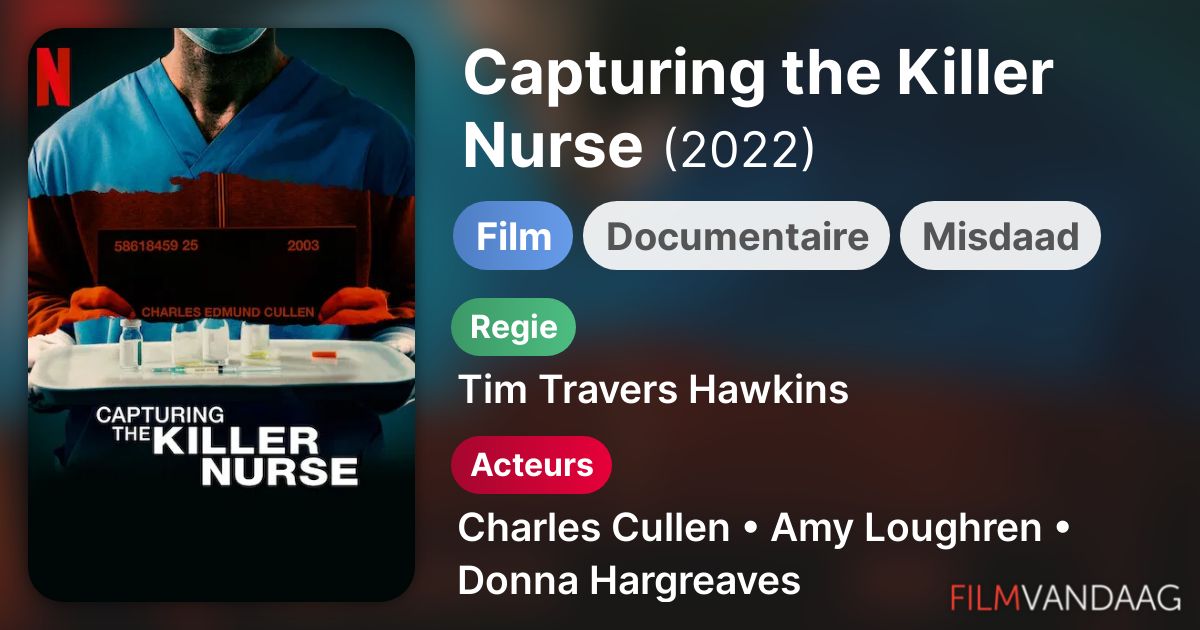 Nieuws over Capturing the Killer Nurse (film, 2022) - FilmVandaag.nl