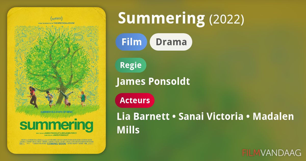 Summering (film, 2022) - FilmVandaag.nl