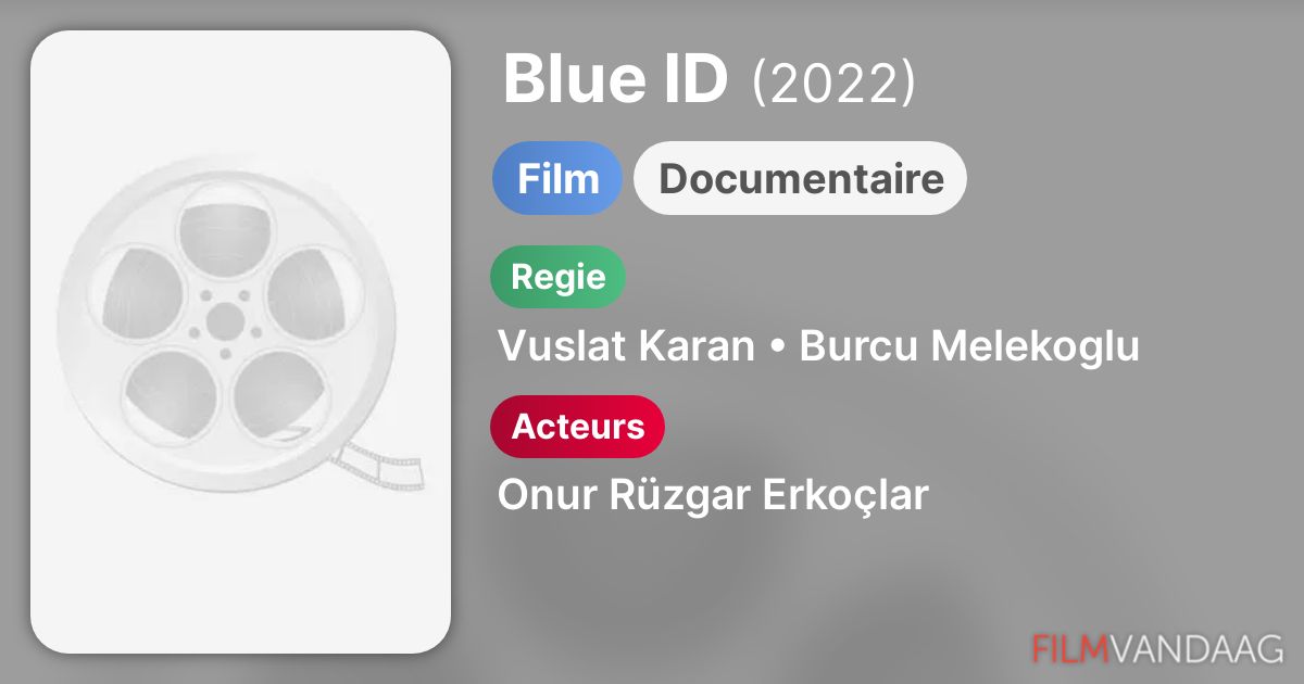 Blue ID (film, 2022) - FilmVandaag.nl