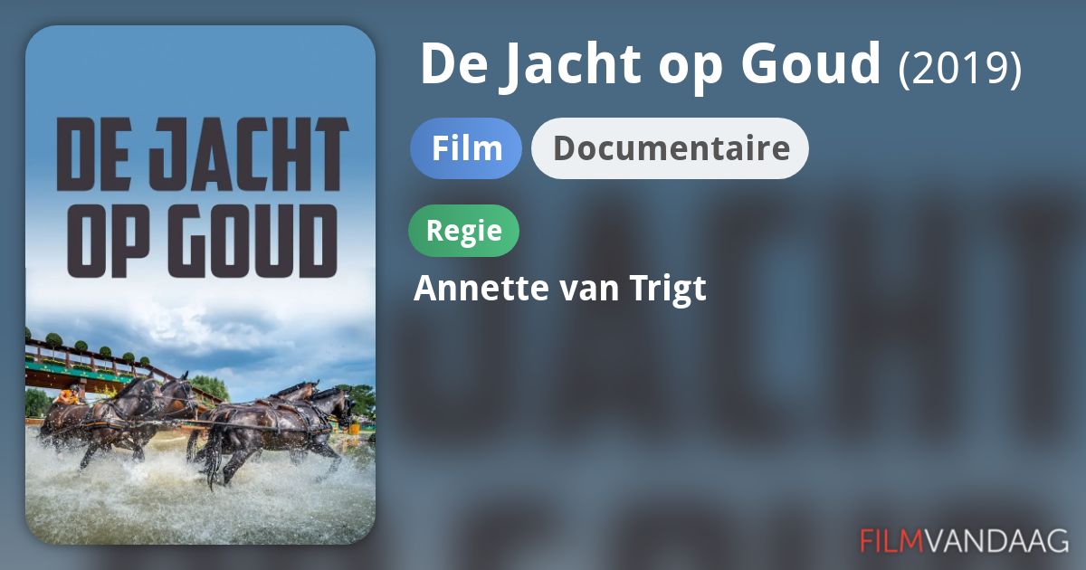 De Jacht op Goud (film, 2019) kopen op dvd of blu-ray - FilmVandaag.nl