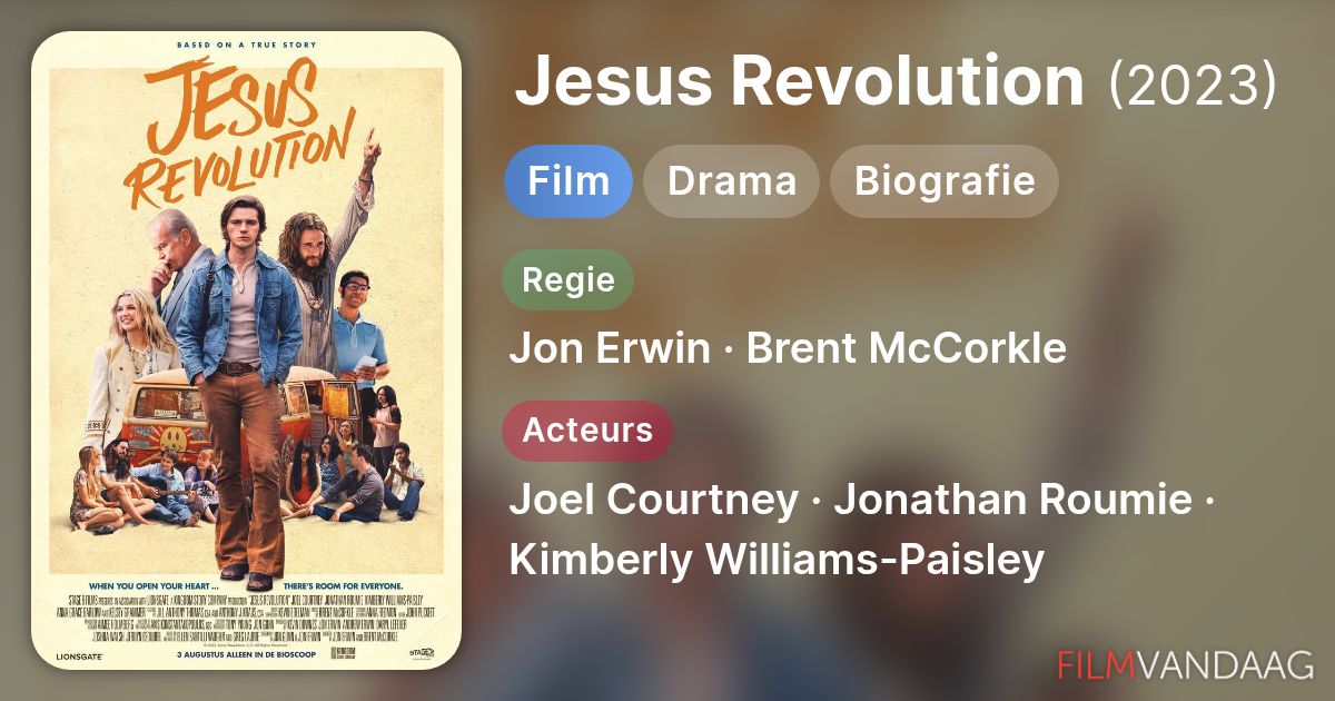 Jesus Revolution (film, 2023) - FilmVandaag.nl
