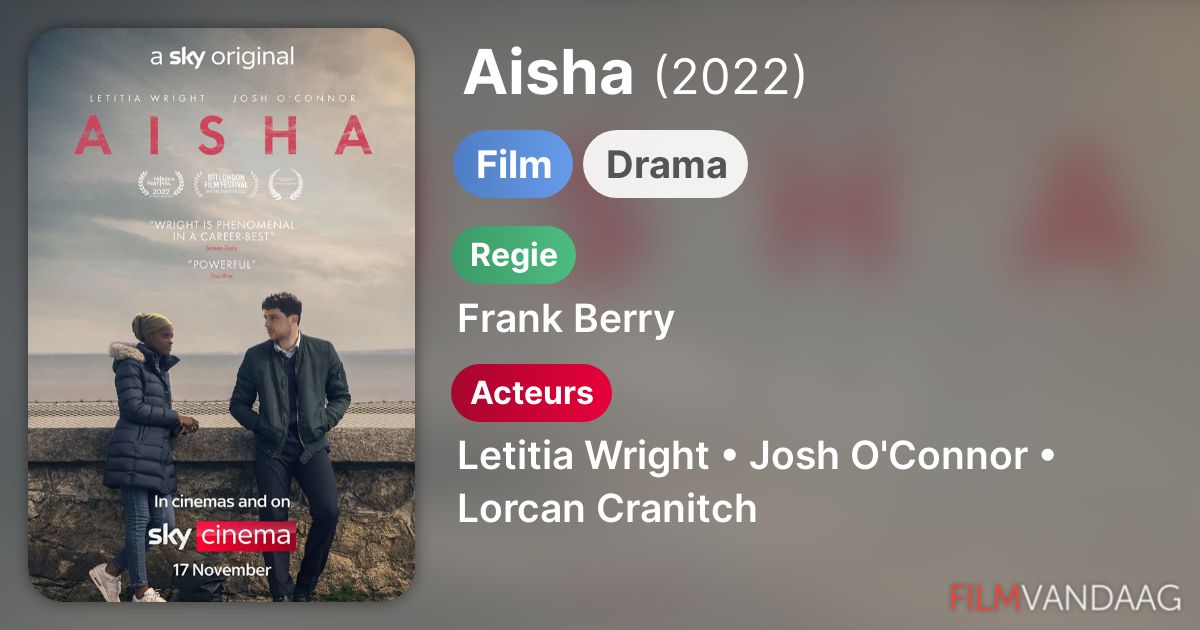 Aisha (film, 2022) kopen op dvd of blu-ray - FilmVandaag.nl