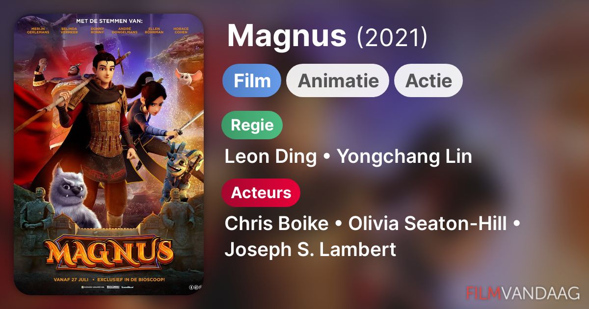 Magnus (film, 2021) - FilmVandaag.nl