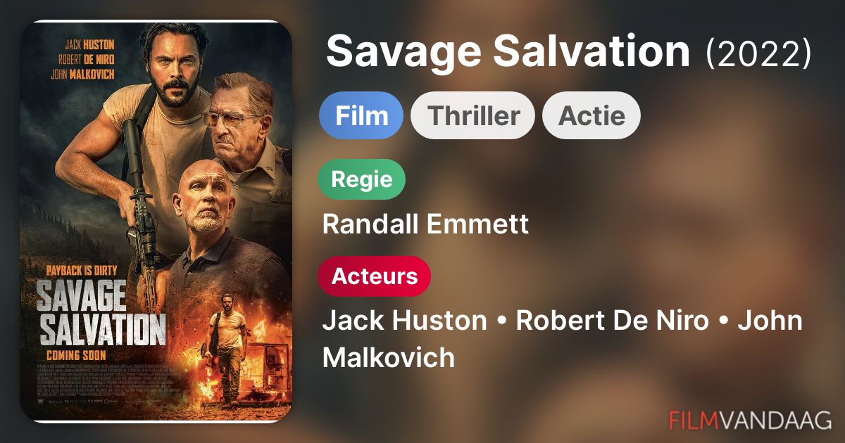 Savage Salvation (film, 2022) - FilmVandaag.nl