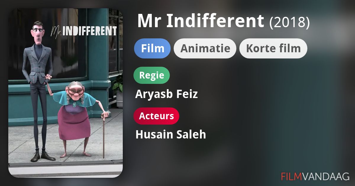 Mr Indifferent (film, 2018) - FilmVandaag.nl