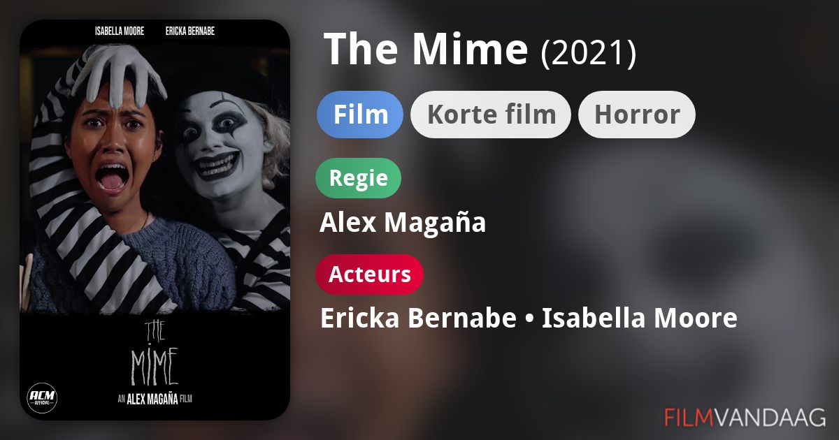 The Mime (film, 2021) - FilmVandaag.nl