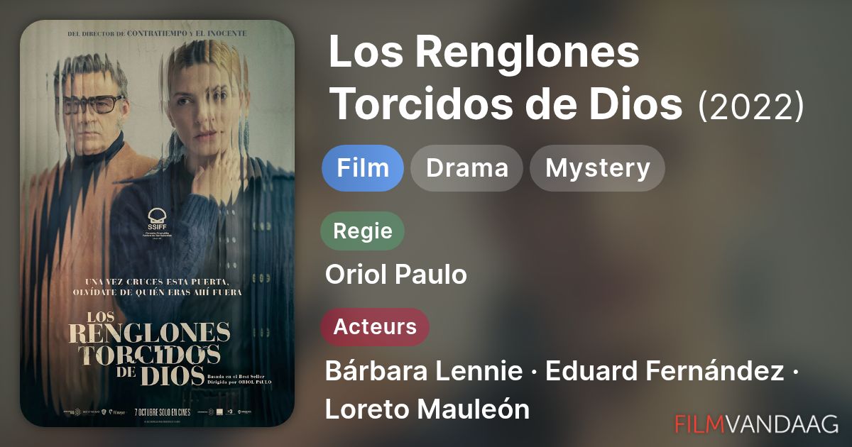 Los Renglones Torcidos de Dios (film, 2022) - FilmVandaag.nl