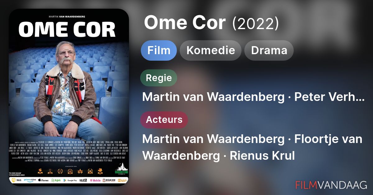 Ome Cor (film, 2022) Nu Online Kijken - FilmVandaag.nl