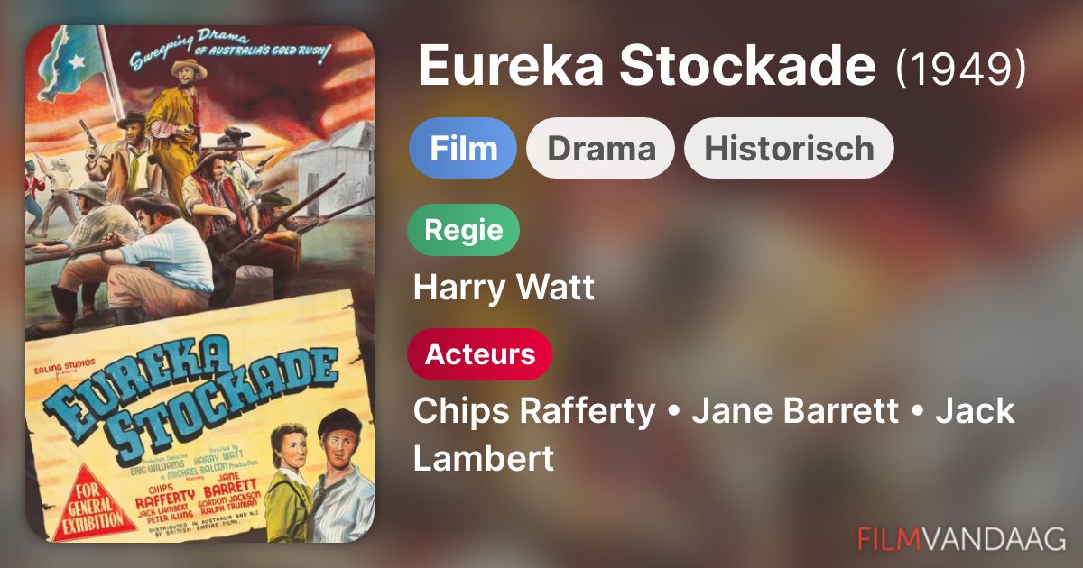 Eureka Stockade (film, 1949) - FilmVandaag.nl