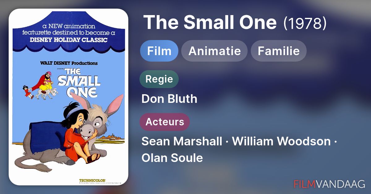 The Small One (film, 1978) - FilmVandaag.nl