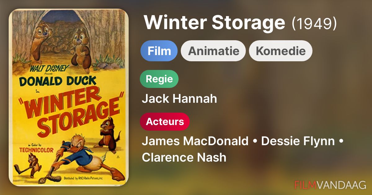 Winter Storage (film, 1949) - FilmVandaag.nl