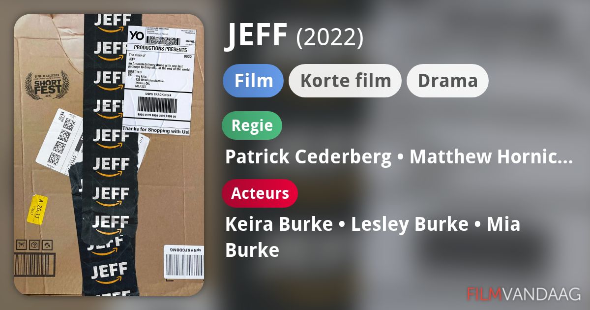 JEFF (film, 2022) - FilmVandaag.nl