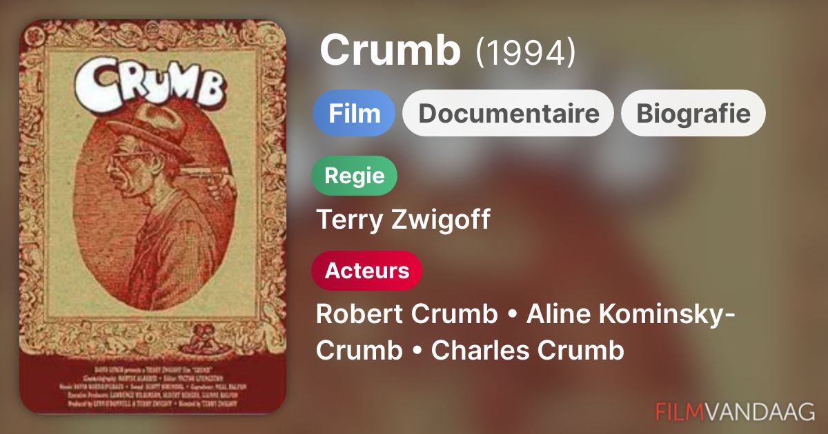 Crumb (film, 1994) - FilmVandaag.nl