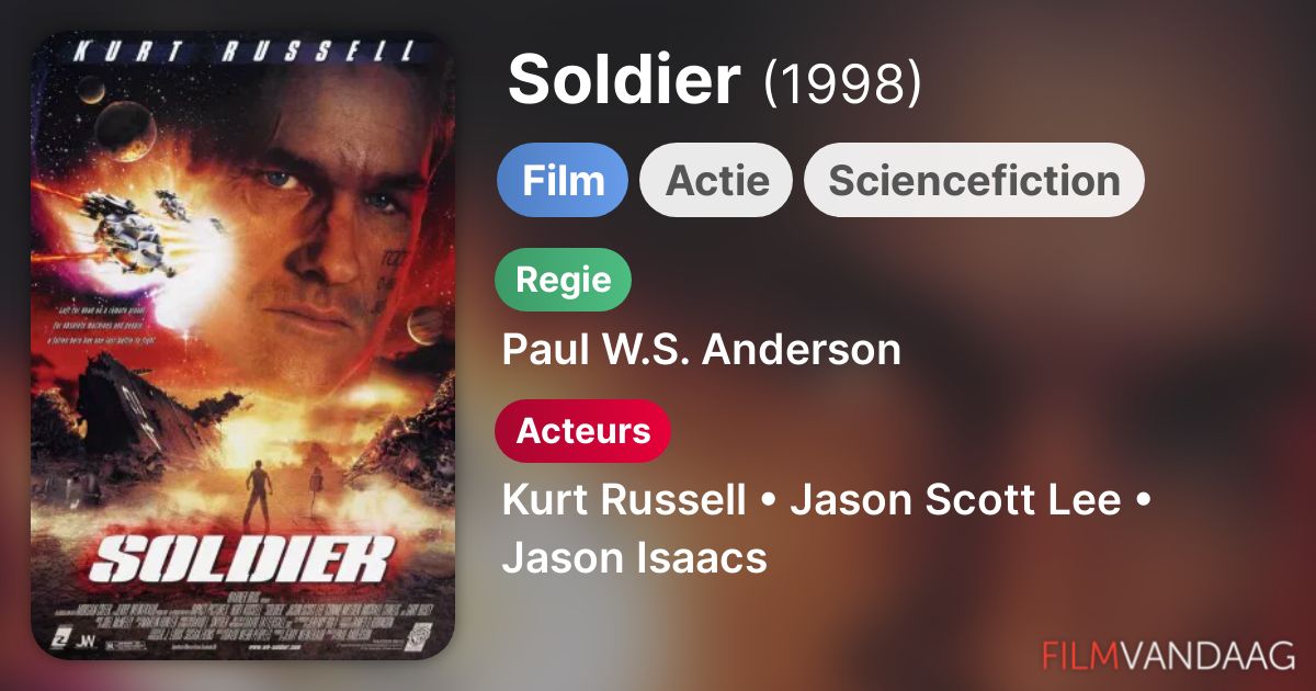 Soldier (film, 1998) - FilmVandaag.nl