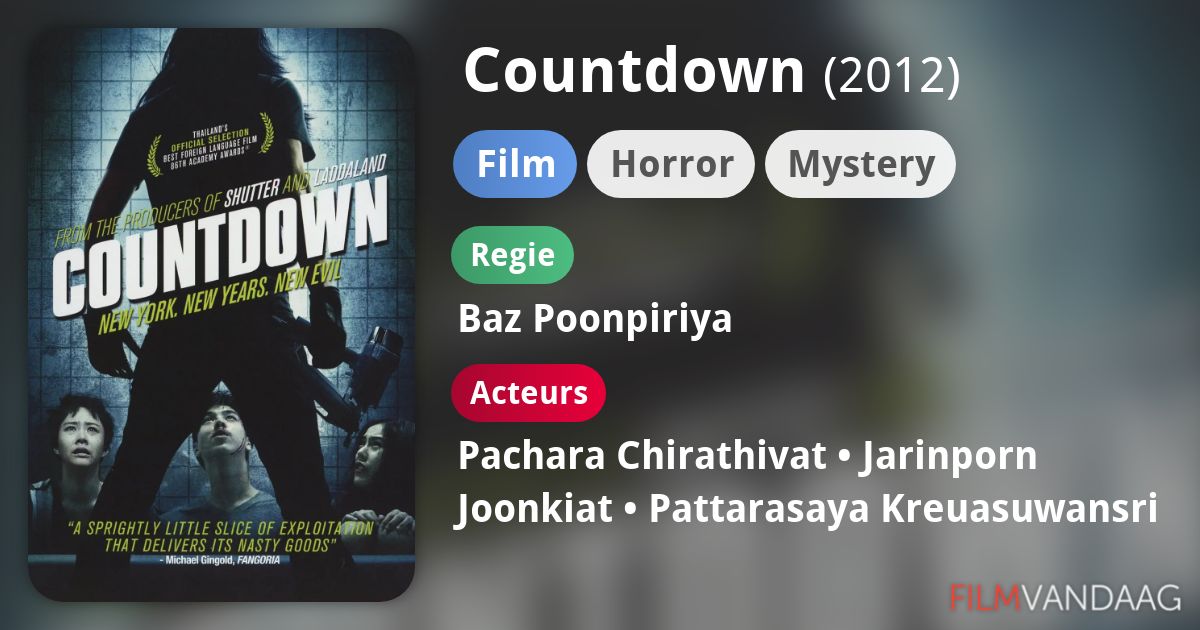 Countdown (film, 2012) - FilmVandaag.nl