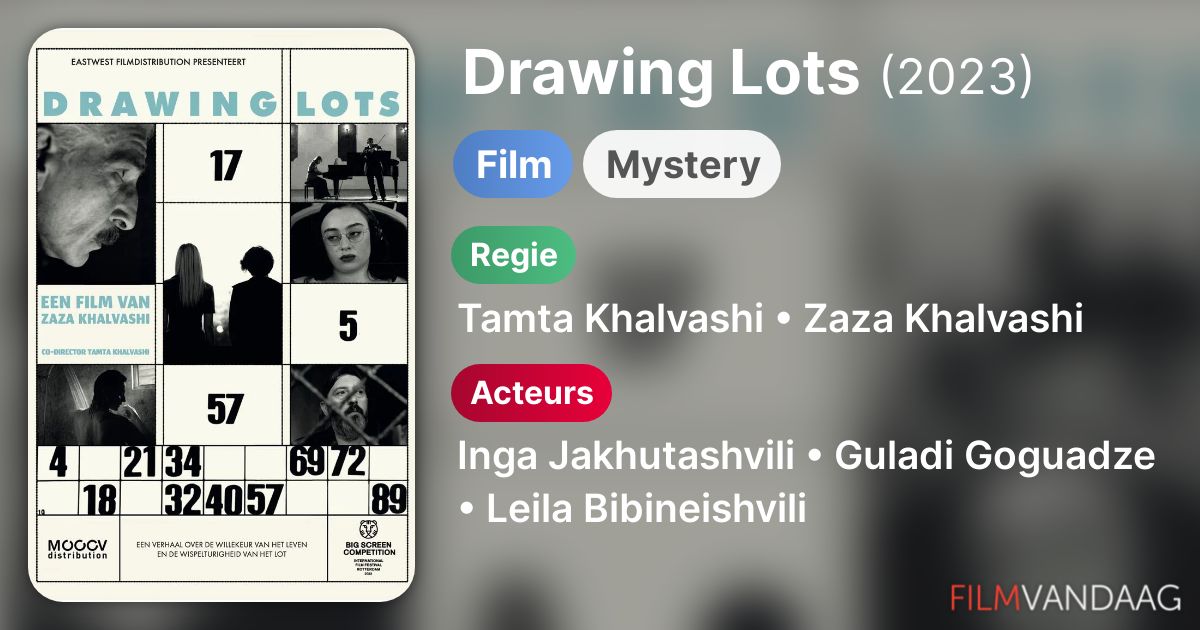 Drawing Lots (film, 2023) - FilmVandaag.nl
