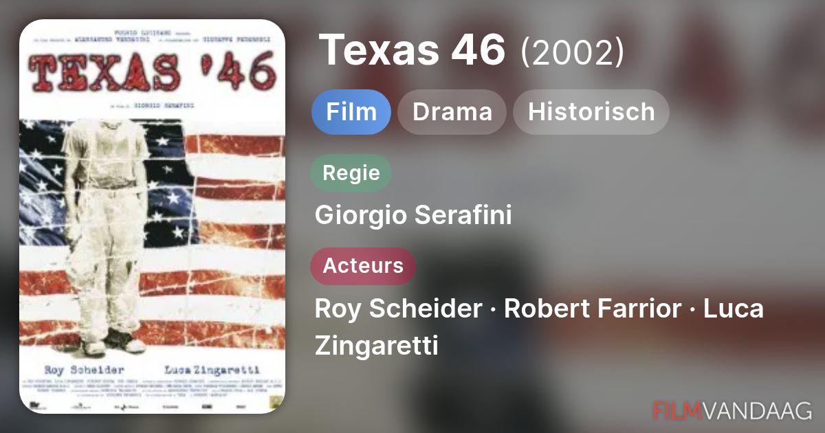 Texas 46 (film, 2002) - FilmVandaag.nl
