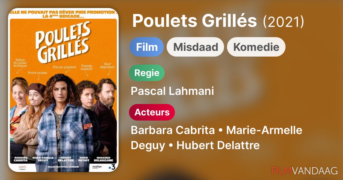 Poulets Grillés (film, 2021) - FilmVandaag.nl