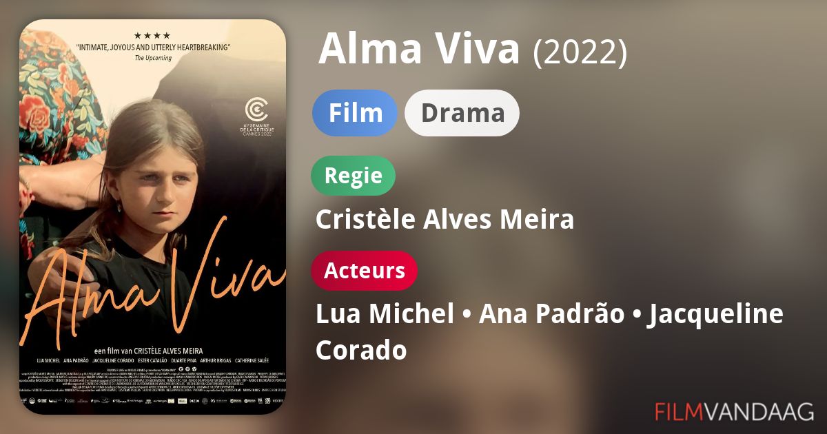 Alma Viva (film, 2022) - FilmVandaag.nl