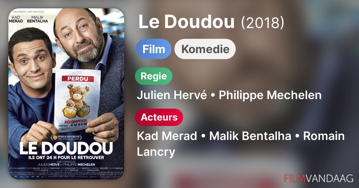 Le Doudou (film, 2018) - FilmVandaag.nl